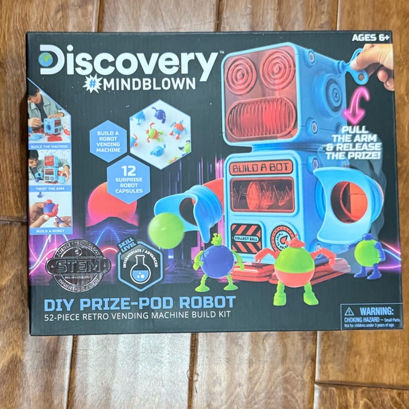Discovery | Toys | Discovery Mindblown Diy Prizepod Robot Kit Vending ...